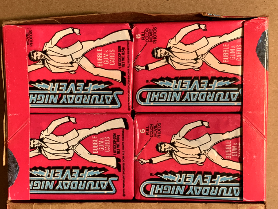 SATURDAY NIGHT FEVER BOX 1977 36 PACKS | eBay