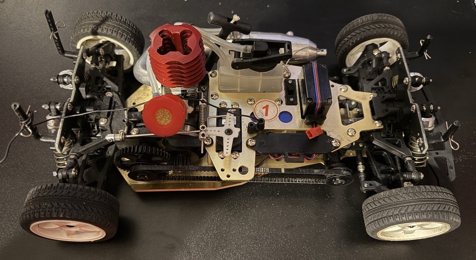 OFNA Z10 1/10 Touring Car With .12 Nitro Engine - Very Rare- Traxxas | eBay