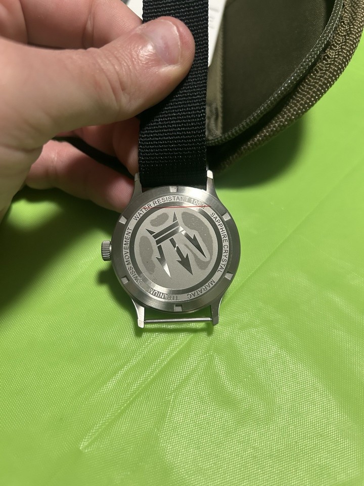 Maratac CountyComm GMT 44mm Titanium Quartz Watch | eBay