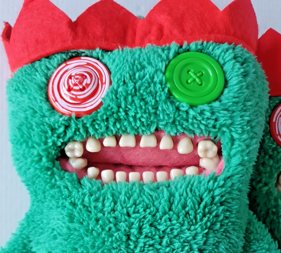 Pair of Fuggler Festive Fuggs Elf Plush Soft Toy - Addo #150 Christmas ...