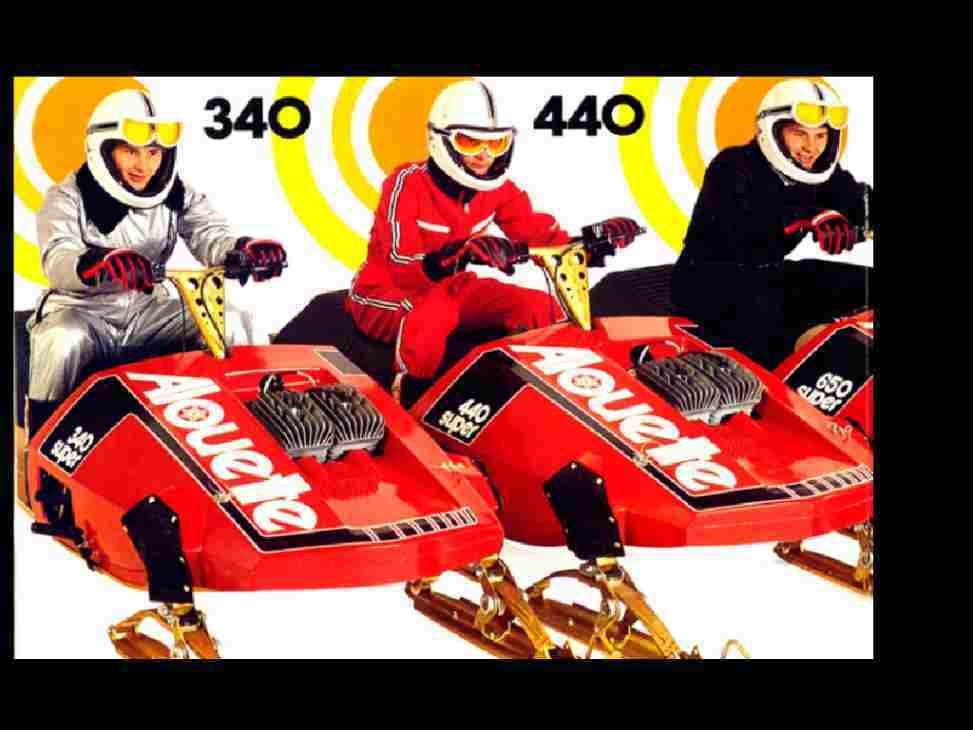 ALOUETTE SNOWMOBILE OPERATIONS MANUALs for Super Brute Sno Brute ...