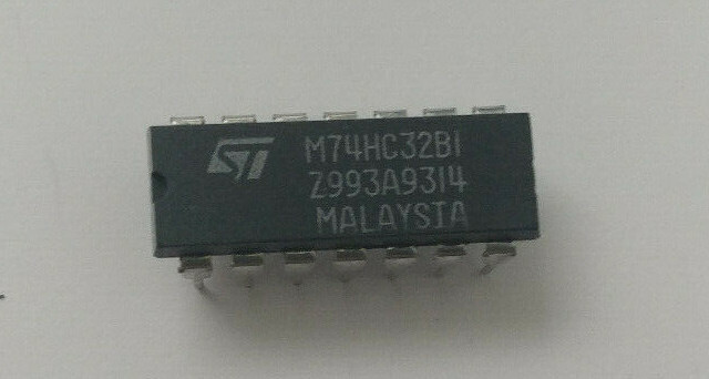 M74HC32B1 MC74HC32N SN7432N RCA TTL IC 1 Chip New Old Stock USA 2 INPUT ...