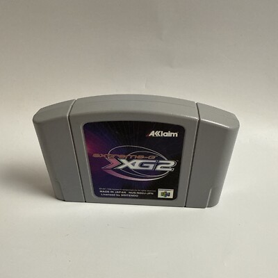 Extreme-G 2 XG2 2 64 Nintendo N64 Japan Import US Rare Japanese n64 ...