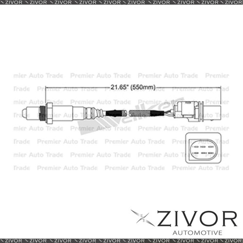 Pre-Catalytic Oxygen Sensor Right For Mercedes Benz E350 W211 3.5 M272 ...