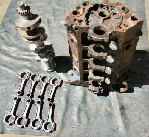 1957 57 Chevrolet Black Widow belair 150 nomad 283 FI GM HP short block ...