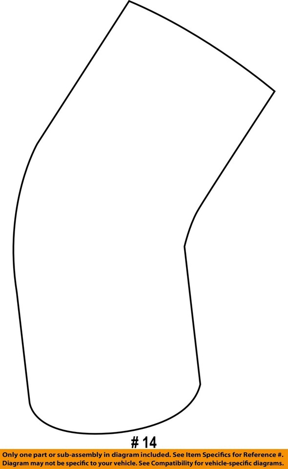 FORD OEM 01-12 Explorer Sport Trac Cooling Water Pump-By-Pass Hose ...