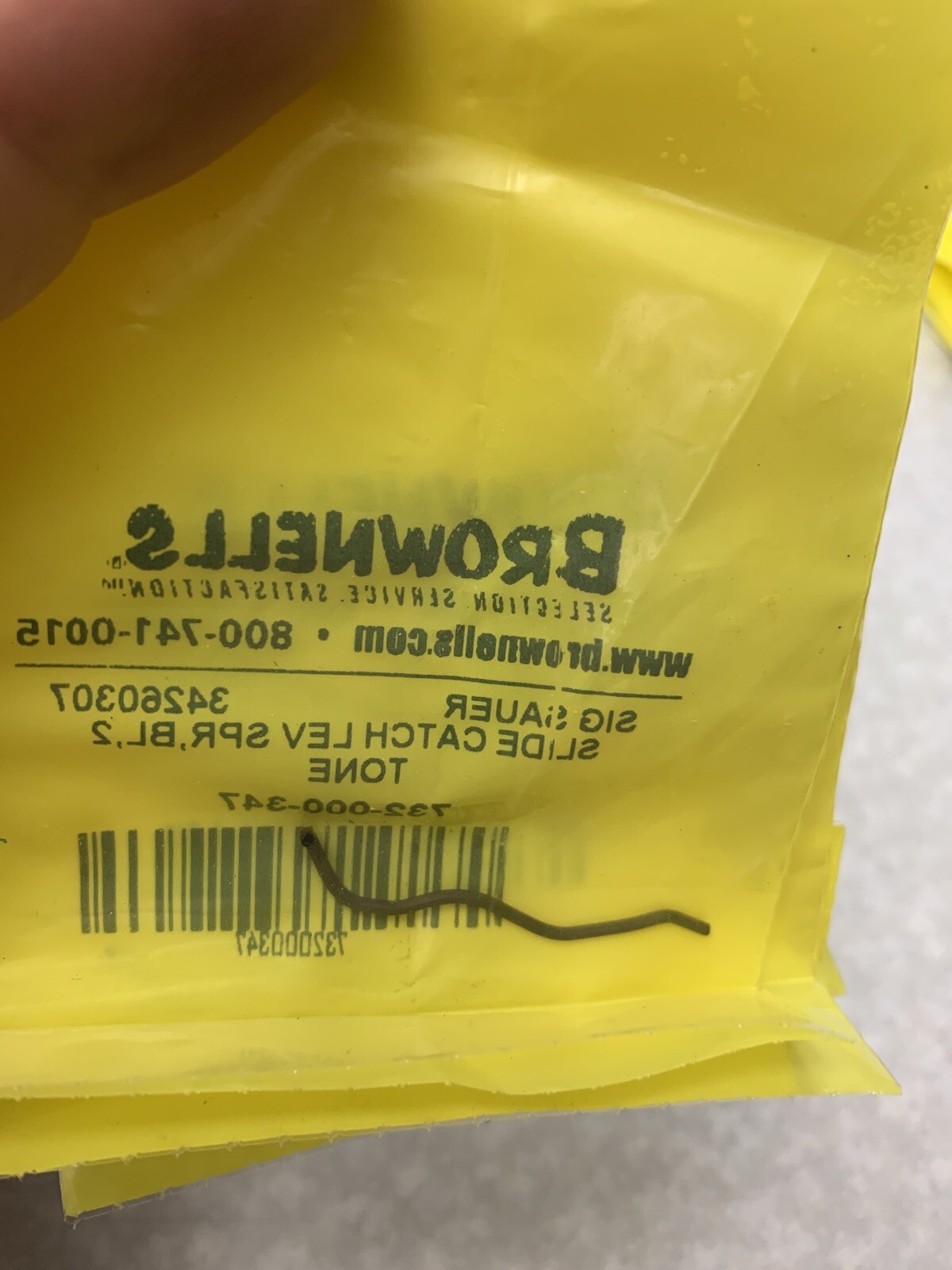 Slide Catch Lever Spring for Sig Sauer P229 & Other Models Sig Part ...