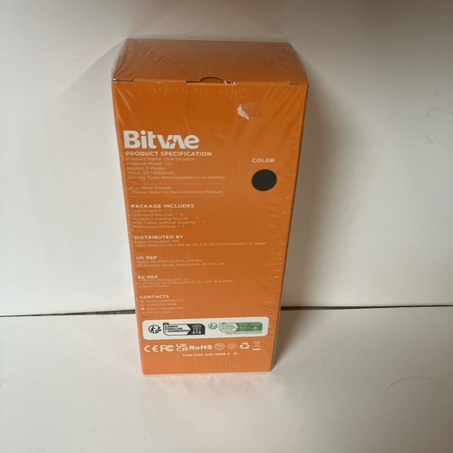 BITVAE C2 Cordless Water Flosser Oral Irrigator Dental Flosser NEW | eBay