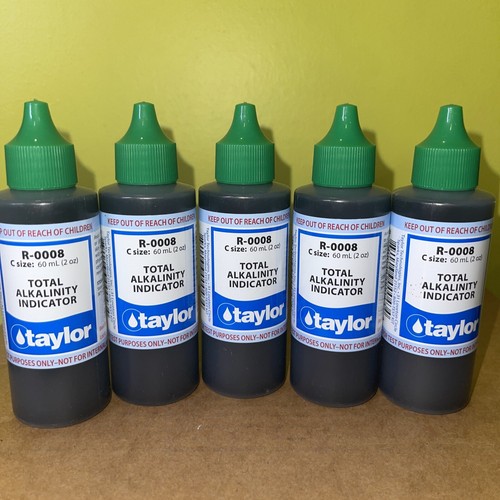 Taylor Technologies R-0008 Total Alkalinity Indicator Reagent, 2 oz. | eBay