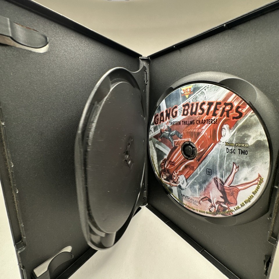 Gang Busters (DVD, 1942) VCI Cliffhanger Collection Hervey, Taylor ...