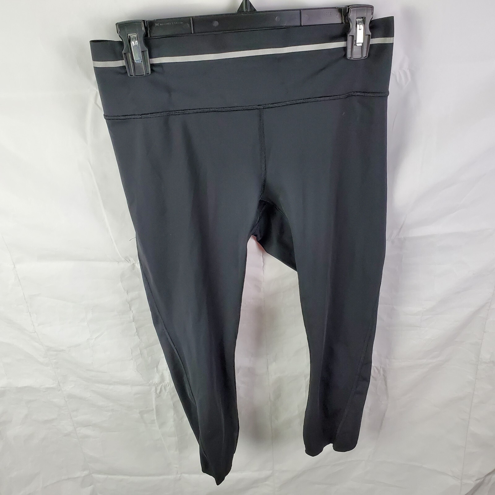 Athleta Sonic Reflective Capri Tights Yoga Black Acti… - Gem