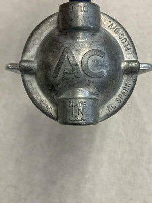 1953-58 CHEVY LARGE AC DOMED GLASS BOWL FUEL FILTER ASSEMBLY W/ELEMENT ...