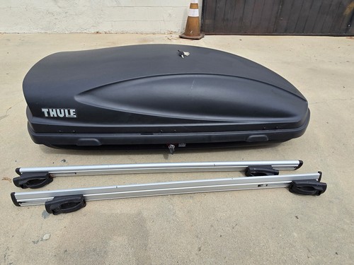 Thule Force Cargo Box 624 Car SUV Roof Cargo Container Crossbars Keys ...