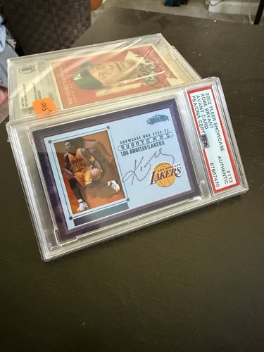 2002-03 Fleer Showcase Avant Card Kobe Bryant #113 IP AUTO AUTHENTIC | eBay
