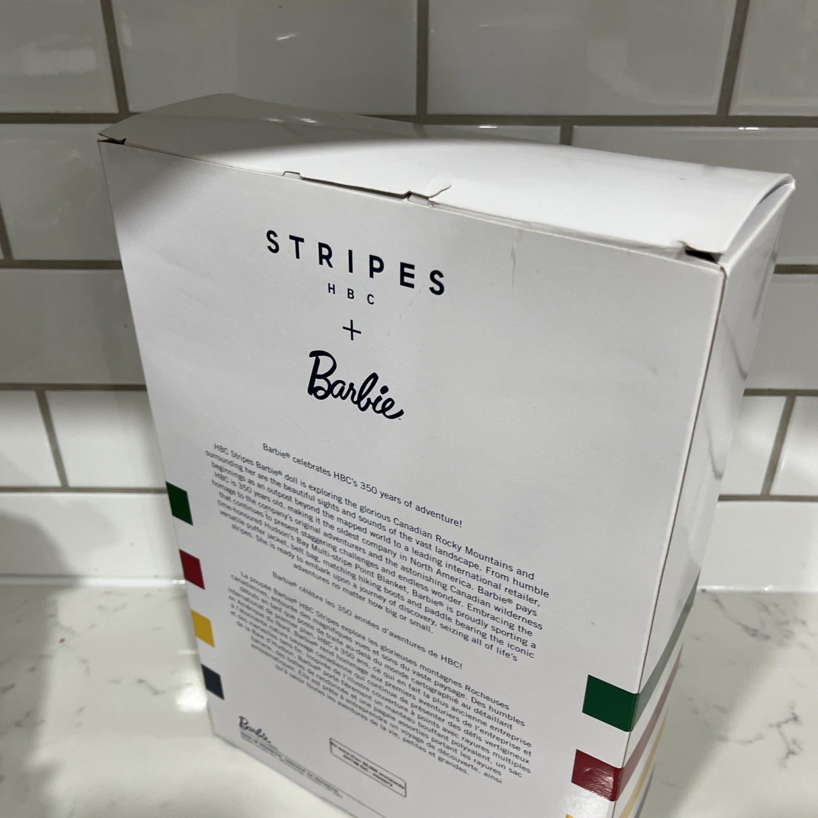 Hudson's Bay HBC Stripes 350th Anniversary Barbie Doll for sale online ...
