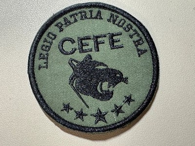 🇫🇷 French Army CEFE Patch – “Legio Patria Nostra” Round Green Beret ...