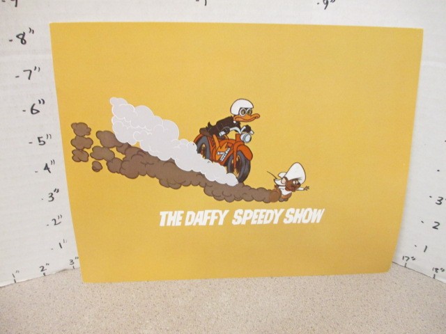 NBC TV show photo 1981 DAFFY DUCK SPEEDY GONZALES SHOW Warner cartoon ...