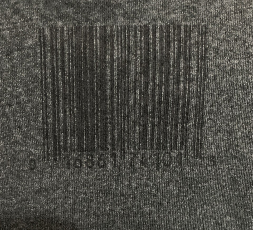 SLIPKNOT Tee Barcode Back Print Gray Dip-Dye Band T Shirt 74261700002 ...