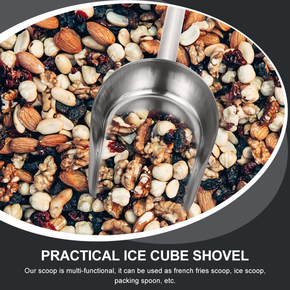 Multipurpose Shovel Stainless Steel Chips Scoop Grain Scooper Flat ...