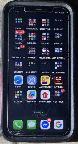 Unlocked Red Verizon iPhone 11 128GB Cell Phone Please Read Description ...