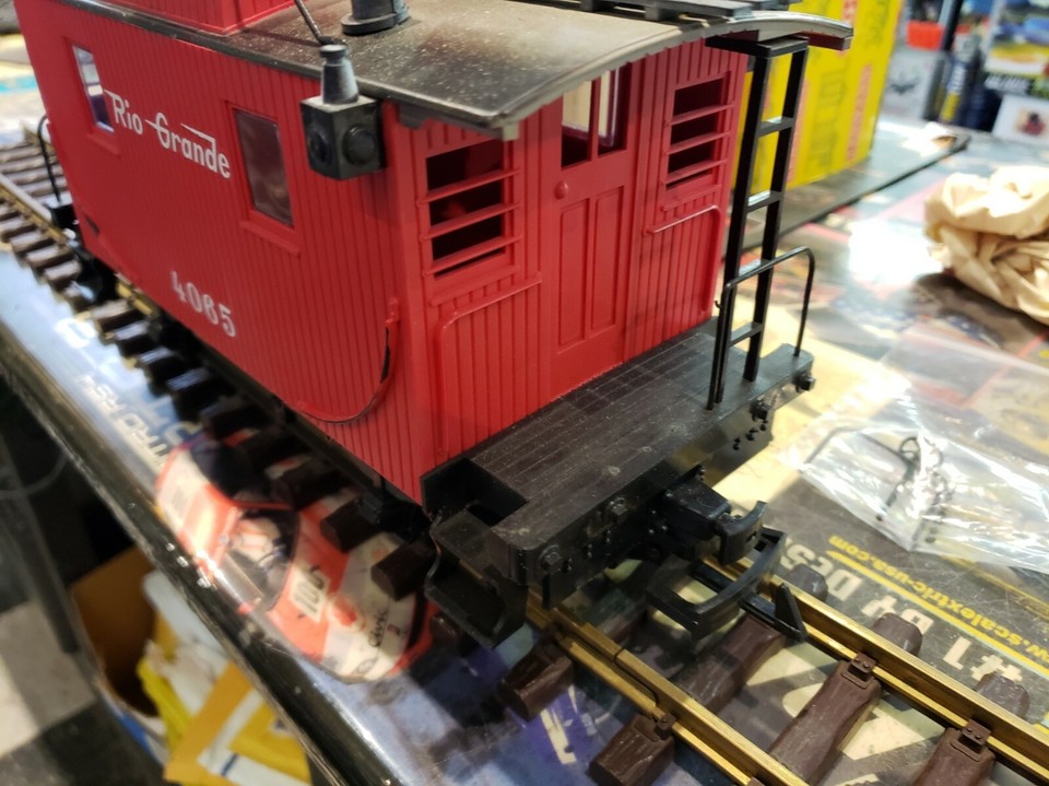 LGB 4065 Rio Grande 2 wheel Bobber Caboose Car G Scale w/original Box ...