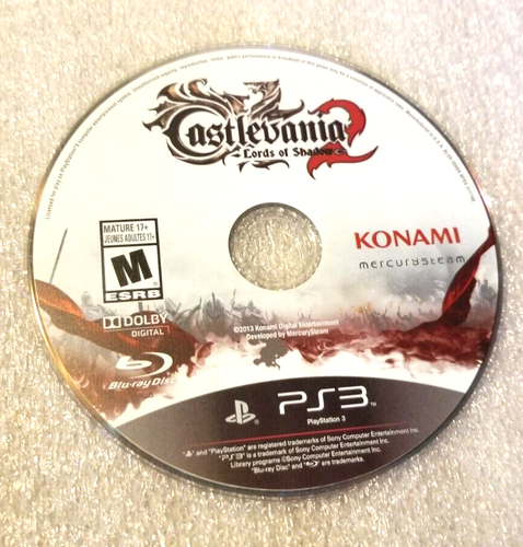 Castlevania: Lords of Shadow 2 (Sony PlayStation 3, 2014) Disc Only PS3 ...