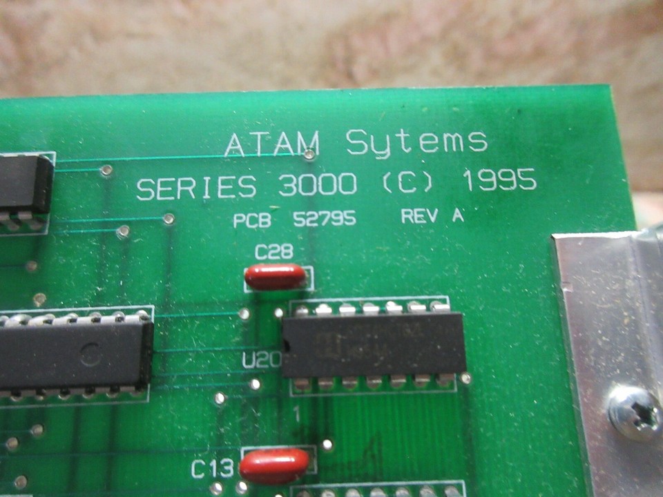 ATAM SYSTEMS CIRCUIT BOARD SERIES 3000 PCB 52795 REV.A | eBay