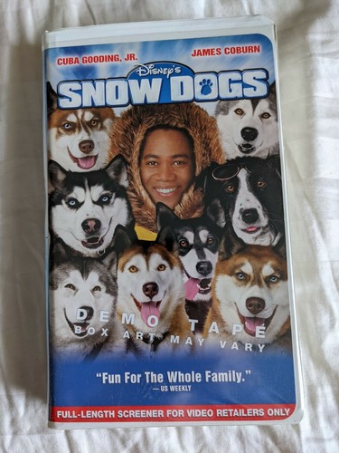 Rare Screener - DEMO TAPE - Snow Dogs (VHS, 2002) | eBay