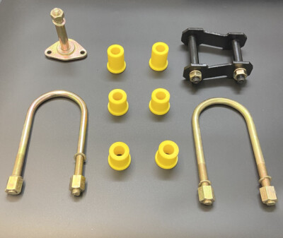 Rear Leaf Spring Shackle+Pin+UBolts+Bushes For Ford Ranger / Mazda ...