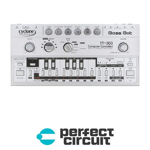 Cyclone Analogic Bass Bot TT-303 Mk1 Desktop SYNTHESIZER DEMO PERFECT ...