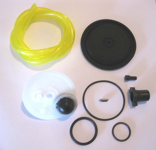 VICTA Carburetor Carby Kit Primer Cap Diaphragm Needle O-rings Cut Out ...