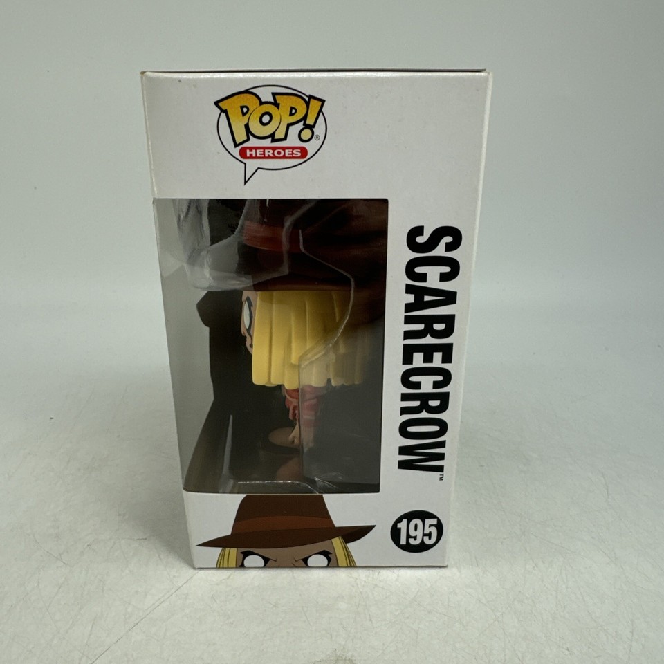 Funko Pop! Scarecrow #195 VAULTED Batman Animated DC Comics | eBay