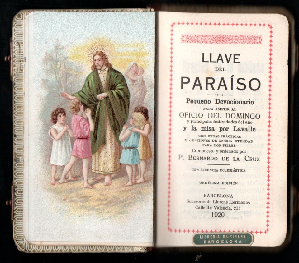 Librito antiguo de Primera Comunion religion Catolica book antique | eBay