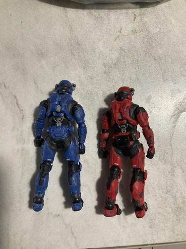 McFarlane Figures 2012 Halo Reach RED And Blue MP Spartan Operator ...