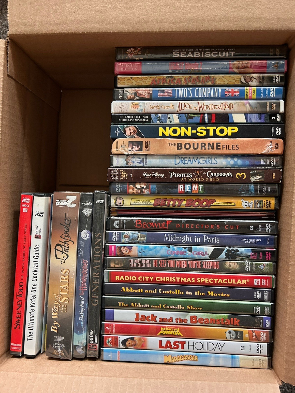 Bulk DVD Movie Lot – 30+ DVDs – Mixed Genres – Some Sealed – Media Mail ...
