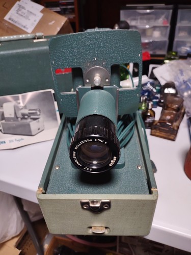 Argus 300 Automatic Slide Film Projector With Box/Manual Works ...