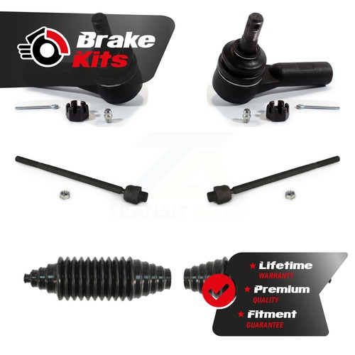 Front Tie Rod End And Boots Kit For 2006-2010 Dodge Ram 1500 2011-2012 ...