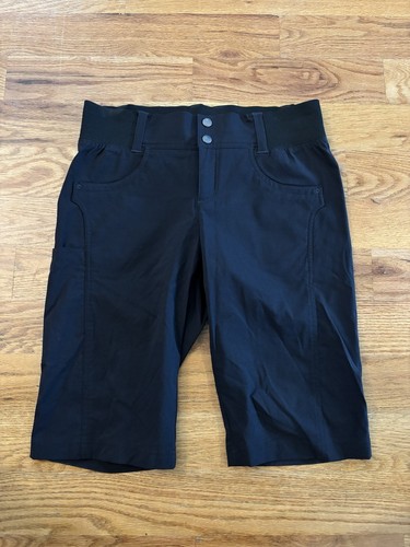 Title Nine Clamber Shorts Women’s Size 6 Black 13” Inseam Quick Dry Rip ...
