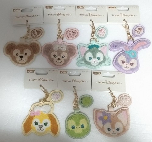 Duffy Friends Keychain 7-Piece Complete Set Tokyo Disney Sea rare ...