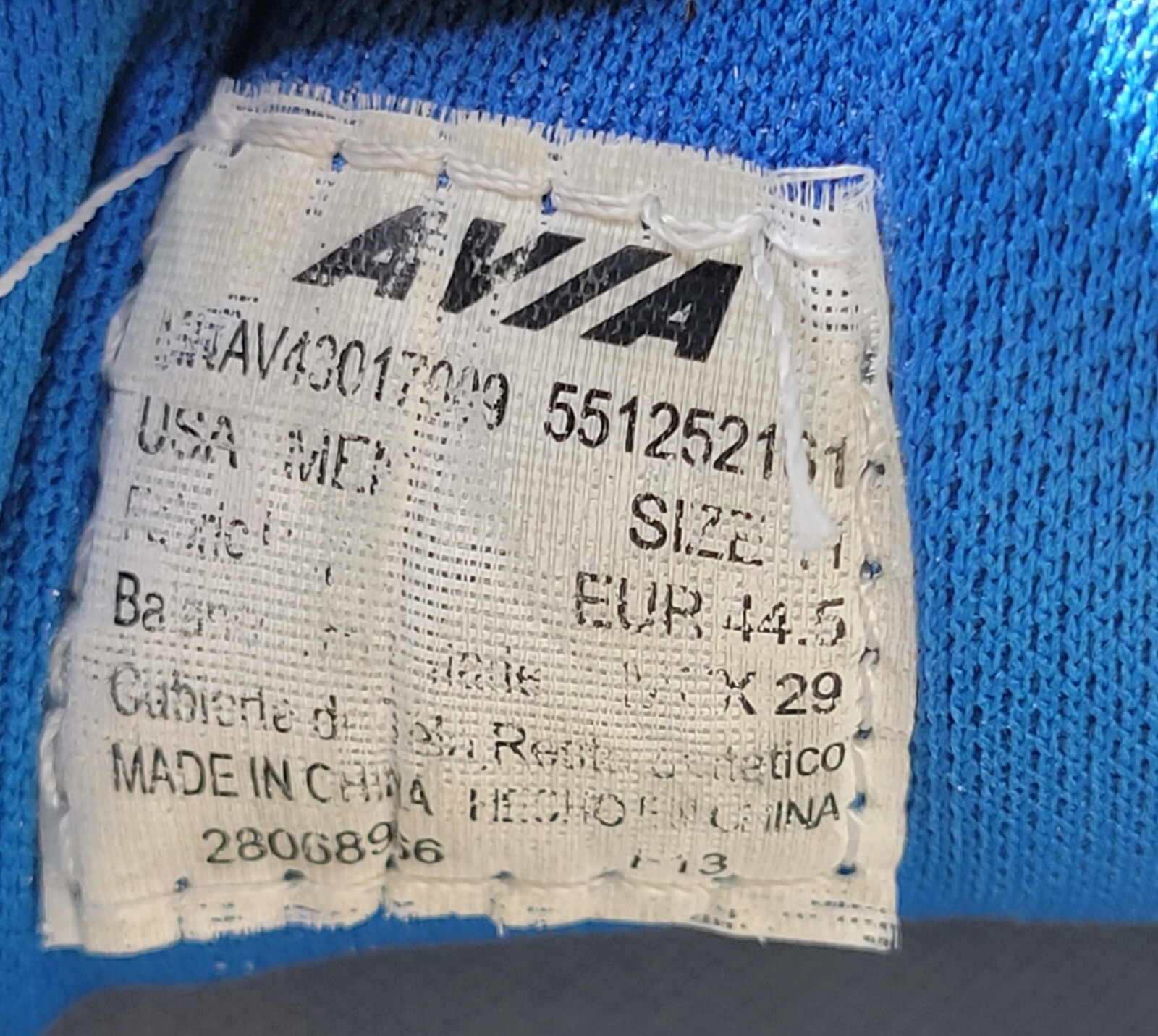 AVIA CANTILEVER blue Men's tennis Sneakers - Gem