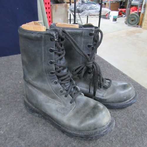 US GI Combat Boots USED size 8.5 Insulated US Made Vibram sole Soft Toe ...
