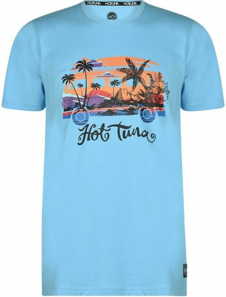 Mens Branded Hot Tuna Logo Fashion Short Sleeves T Shirt Top Size S-4XL ...