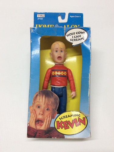 Vintage 1991 Unopened T-HQ #7150 Fox Screaming Kevin Home Alone Doll | eBay