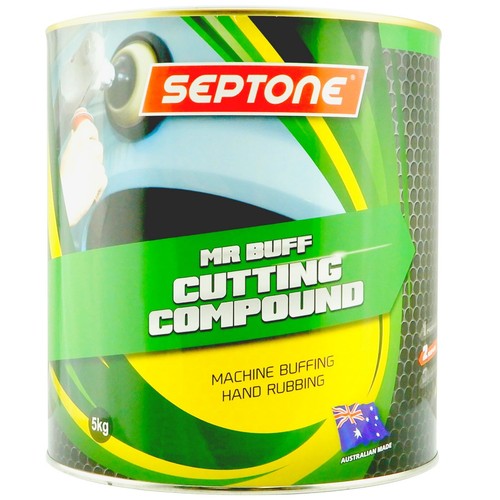 Septone Mr Buff Cutting Compound Machine Buffing or Hand Rubbing 5kg ...