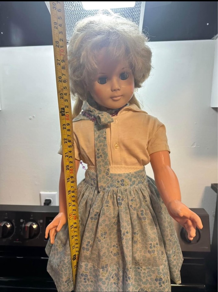 Vintage Eegee Walker Doll 29" Tall | eBay