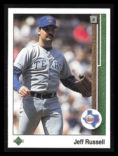 Jeff Russell 1989 Upper Deck #461 Texas Rangers | eBay