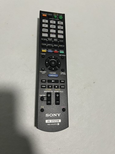 SONY RM-AAU071 RM-AAU072 AV Remote Control HT-SS370 HT-SF470 STR-KS370 ...