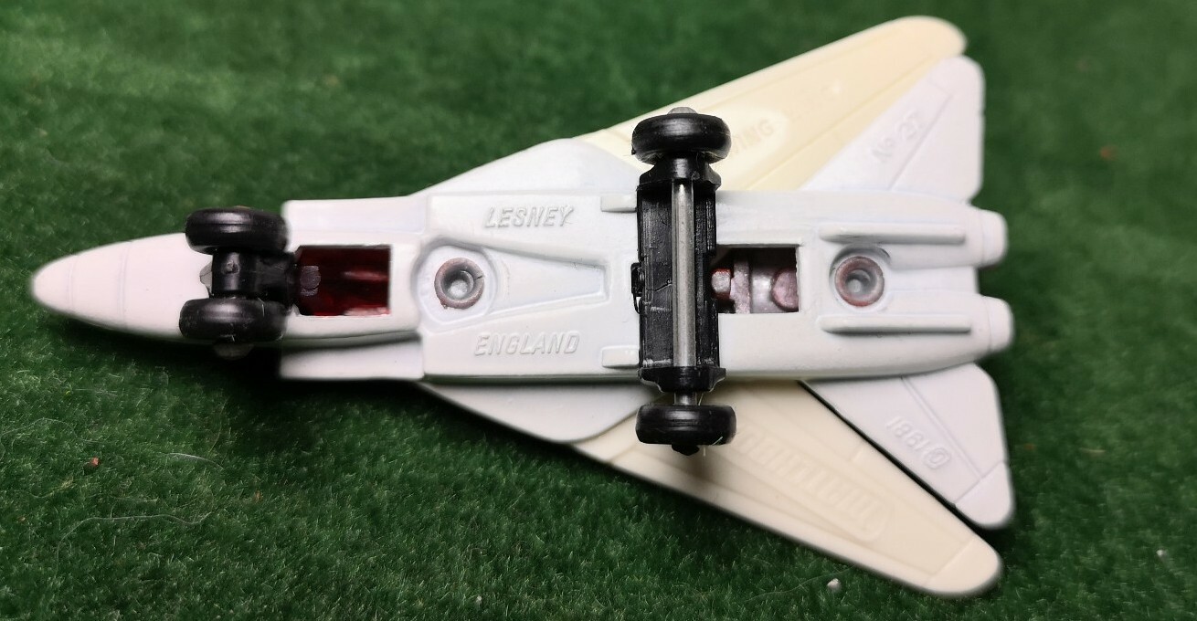 Matchbox Swing Wing Jet Set Airplane Red White No. 27 Dated 1981 | eBay