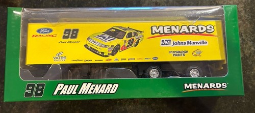 2009 Menards #98 Paul Menard Yellow Yates Racing Semi Truck Tractor ...