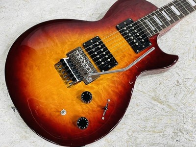 EDWARDS E-LP FLOYD usato acero corpo superiore Sunburst con custodia ...